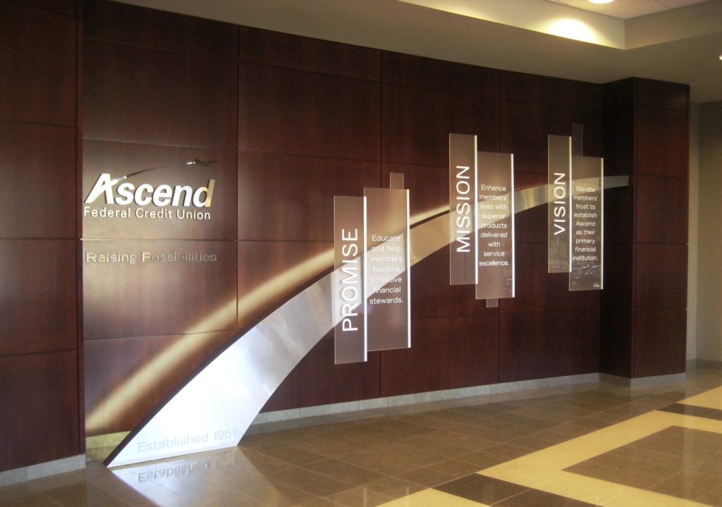 INTERIOR LOBBIES | Architectural Signs And Fabrication